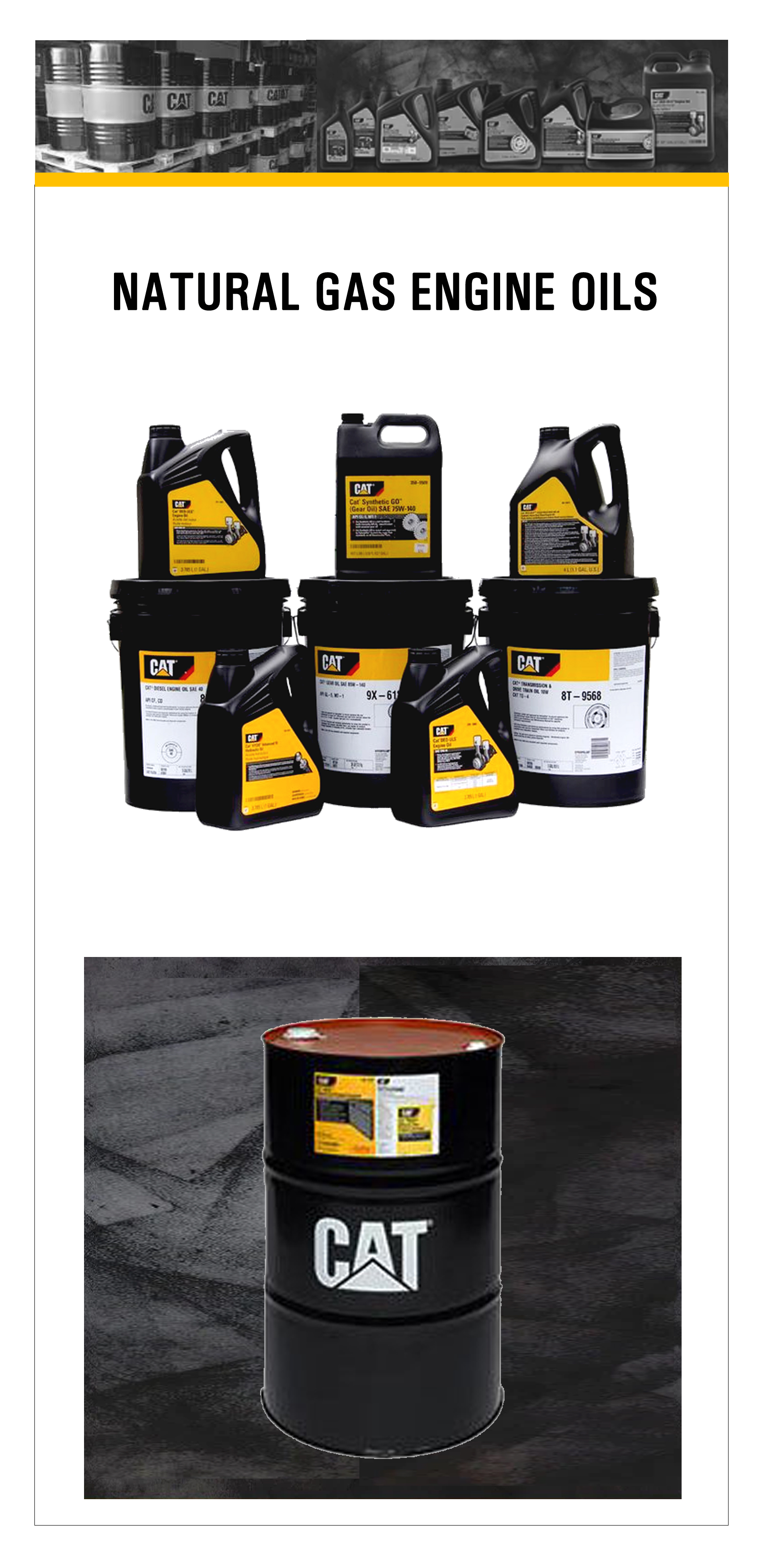 CAT Oil and Grease – Parts